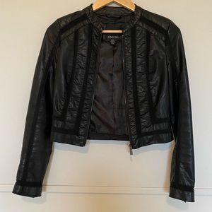 Amisu | Jackets & Coats | Leather Jacket | Poshmark